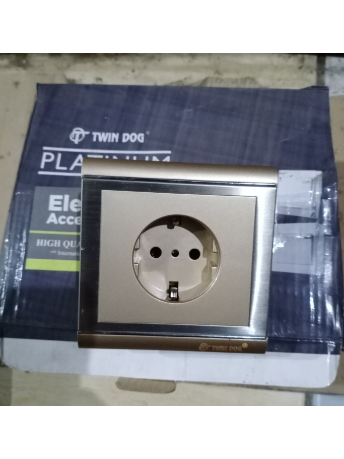 Jual STOP KONTAK INBOW DINDING TANAM TWINDOG (READY WARNA BIRU ...