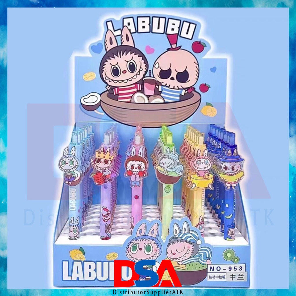 Jual PULPEN GEL 0,5 AKRILIK PREMIUM PEN KARAKTER LABUBU CUTE TERBARU ...