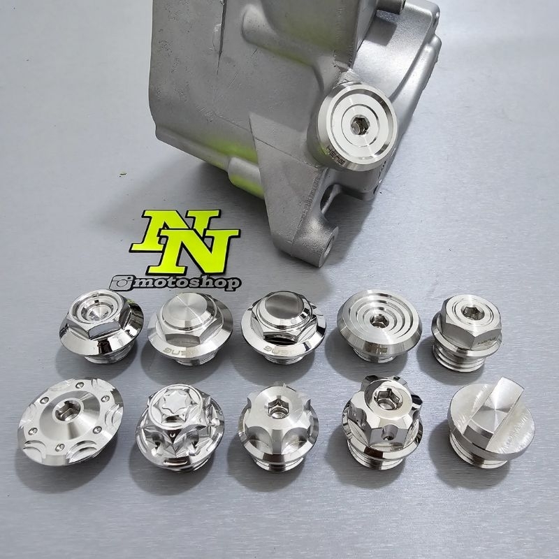 Jual baut tutup oli MIO NOUVO FINO SOUL probolt stainless ( 1 BIJI ...