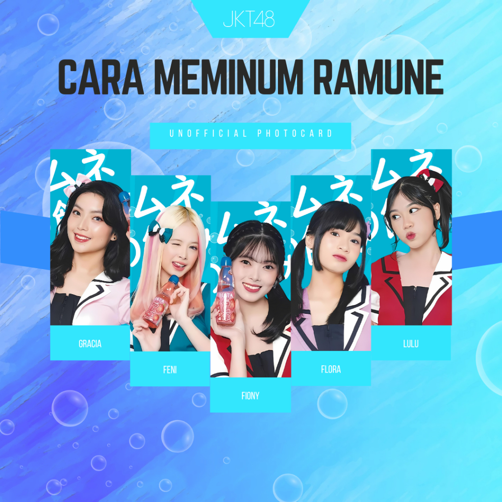 Jual PHOTOCARD JKT48 RAMUNE (HARGA 25 PCS + LAMINASI 2 SISI) MOON JPOP ...