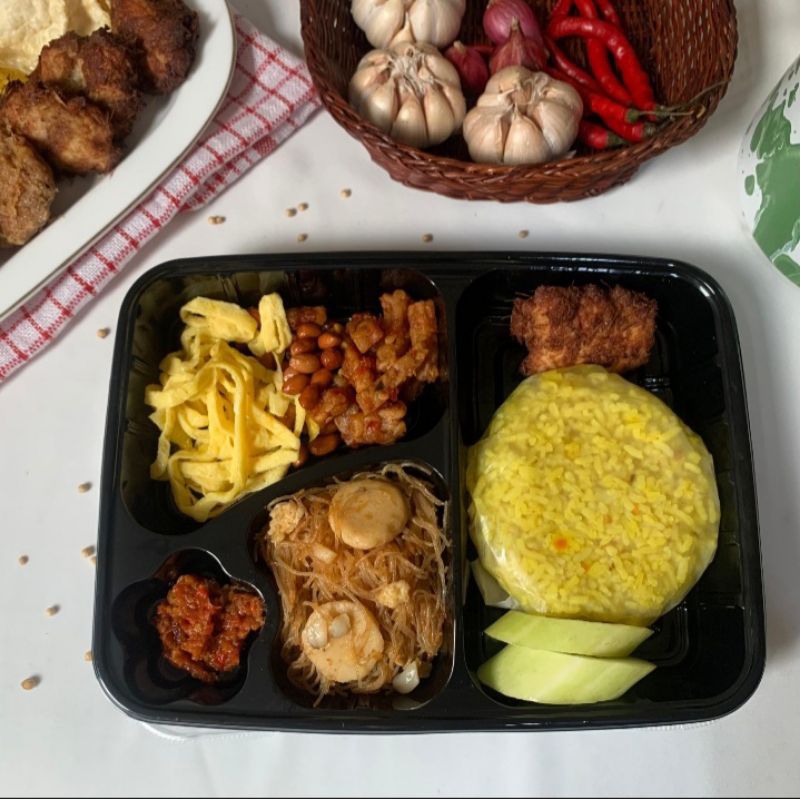 Jual Bento Box Set by Sewadah Catering ( Nasi Kotak ) | Shopee Indonesia