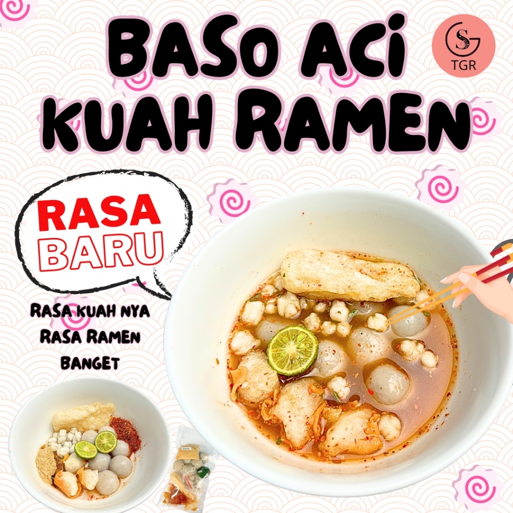 Jual [KUAH RAMEN] 1 Bks Baso Aci Kuah Kaldu Ramen Hotpot Instan ...