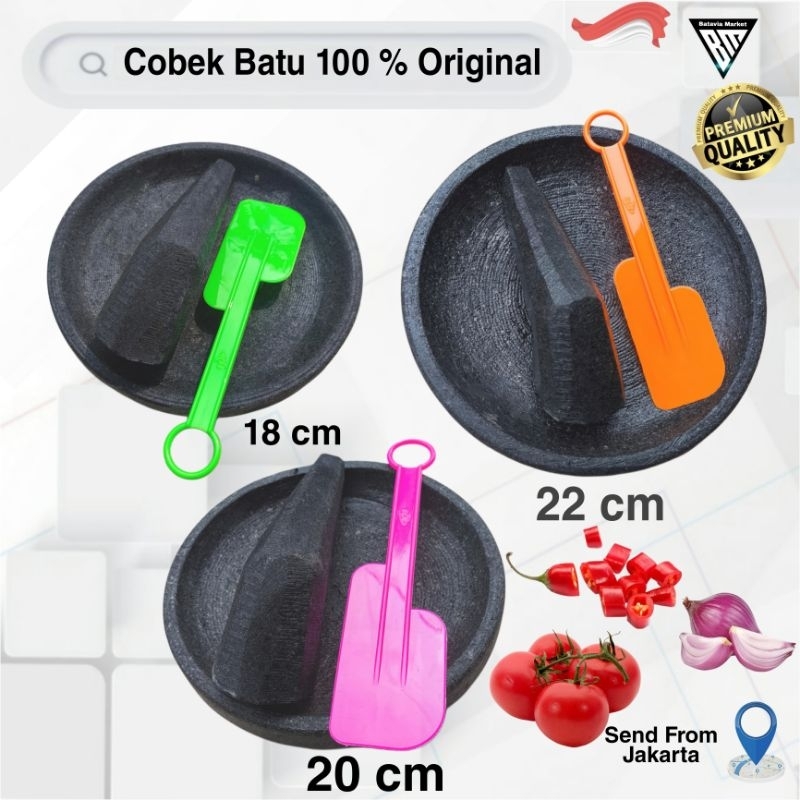 Jual Cobek Batu Asli / Cobek Batu Gunung Merapi Terbaik di Indonesia ...