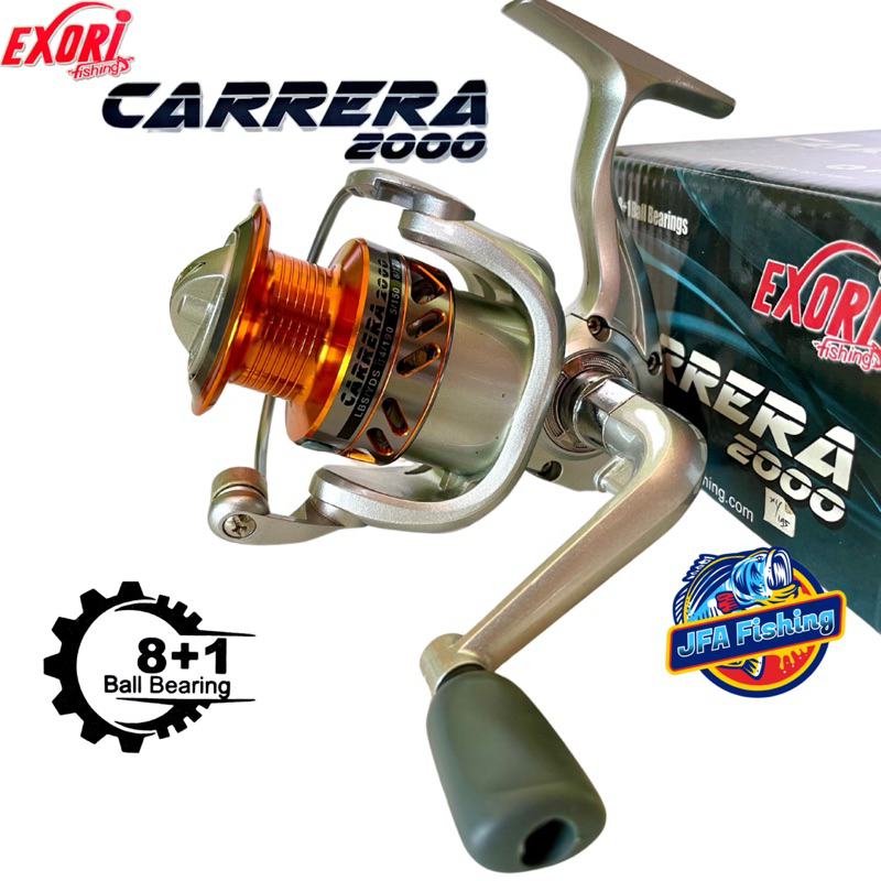 Jual Reel Exori CARRERA 2000 8+1BB | Shopee Indonesia