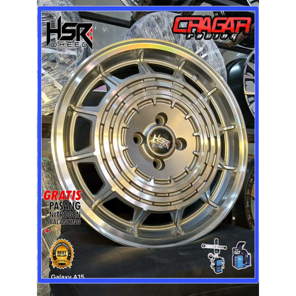 Jual Velg Mobil Model Retro R16 Lubang 4 Cocok Buat jazz yais vios ...