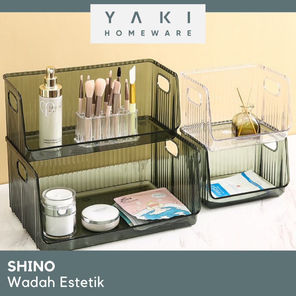 Jual YAKI - SHINO Rak Meja Organizer Tingkat Plastik Perapi Tumpuk ...
