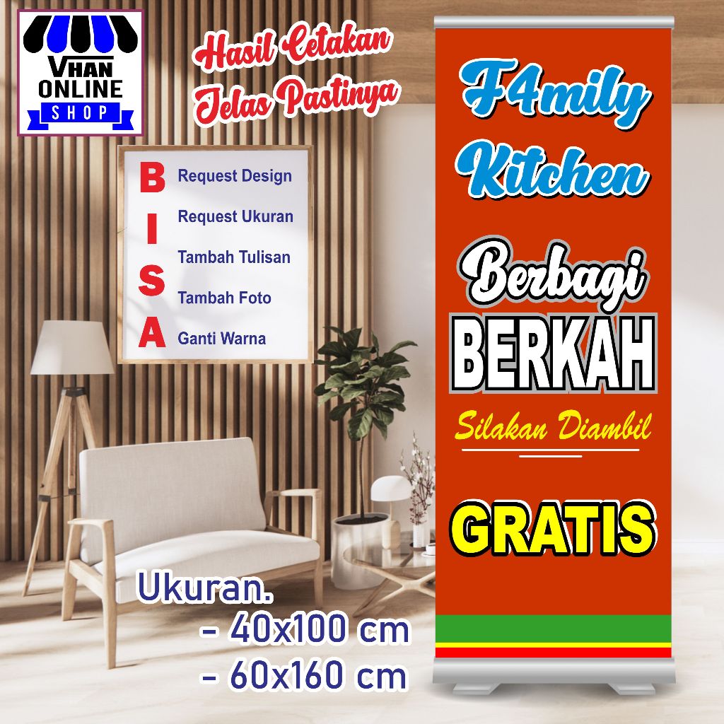 Jual Banner Spanduk MMT Untuk Berbagi Gratis Jualan Bagus Keren ...