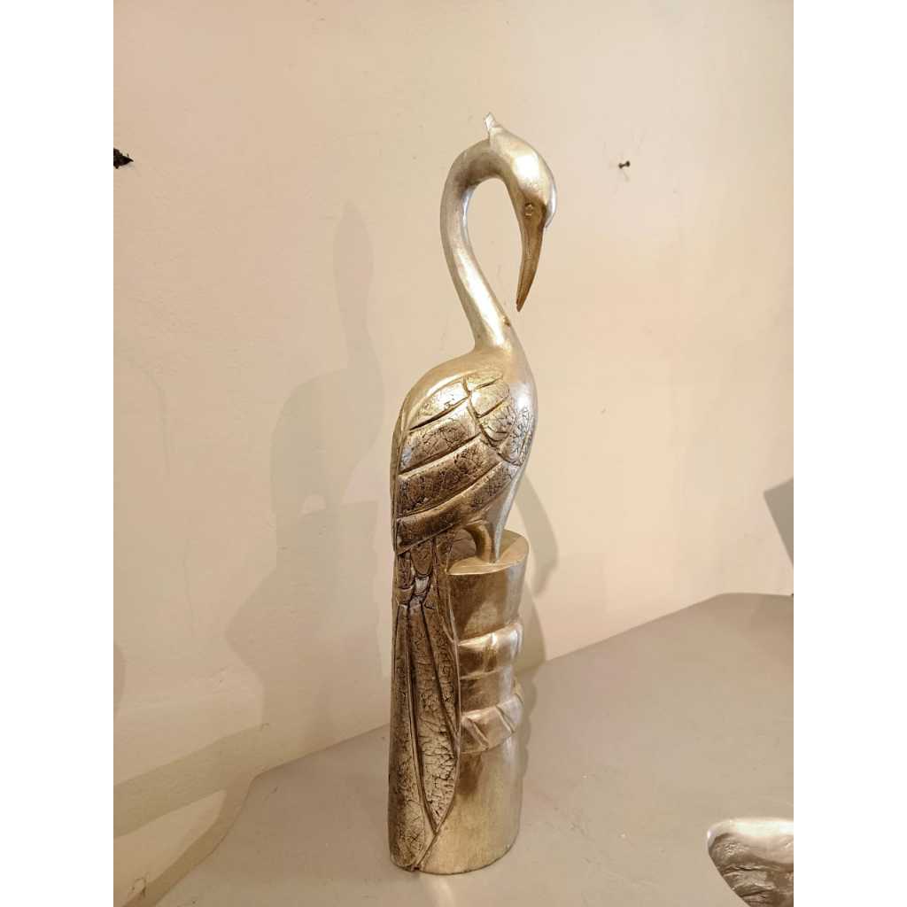 Jual PATUNG KAYU ANGSA PAJANGAN PATUNG KAYU HOME DECORATION UK 60CM ...