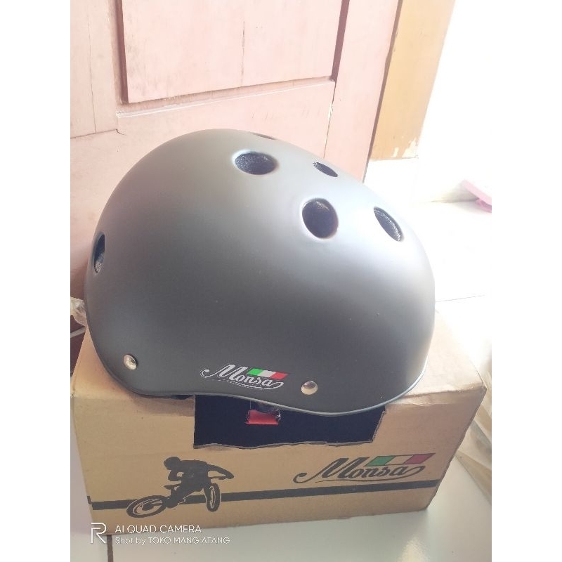 Jual Helm Batok Monza Monsa Bike Size L murah | Shopee Indonesia