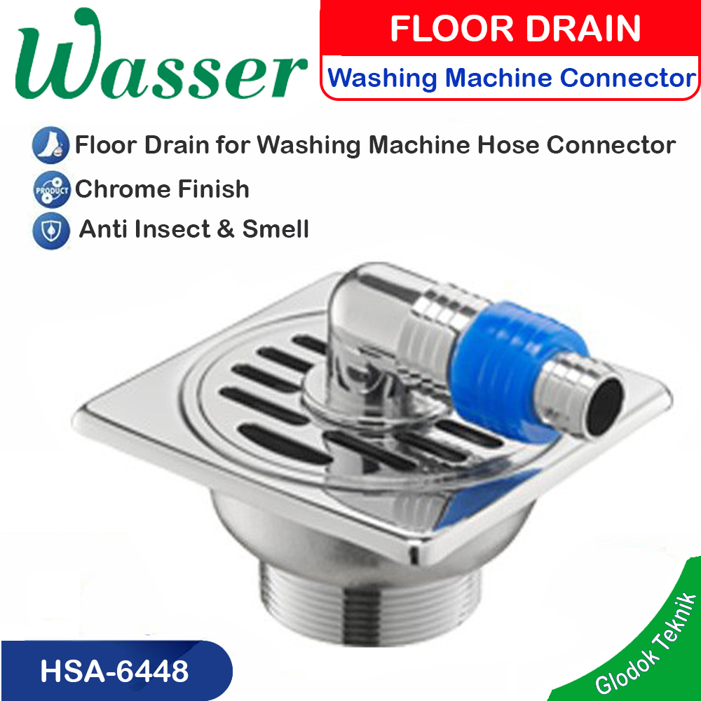 Jual Wasser Floor Drain - Floor Strainer - Anti Serangga with Washing ...
