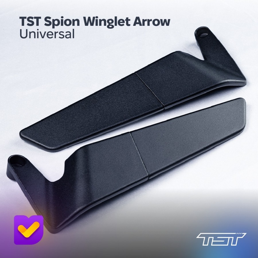 Jual Spion Winglet Rear View Mirror Model V3 Tipe Arrow TST H3390 Wings ...