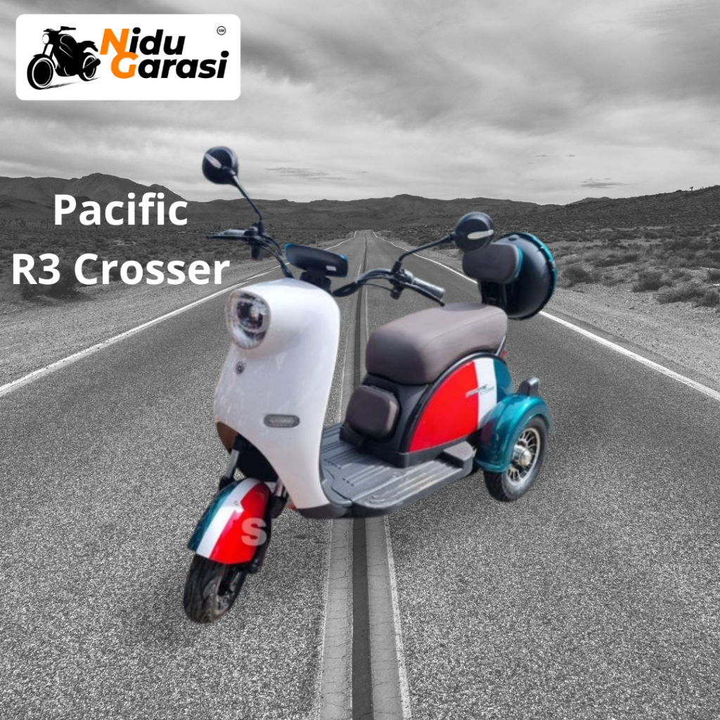 Jual SEPEDA LISTRIK RODA 3 PACIFIC CROSSER | Shopee Indonesia