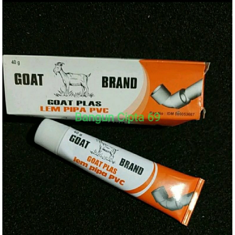 Jual lem pipa merk kambing/lem pipa pvc goat brand/lem perekat pipa ...