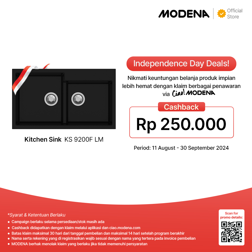 Jual MODENA Kitchen Sink - KS 9200F LM | Shopee Indonesia