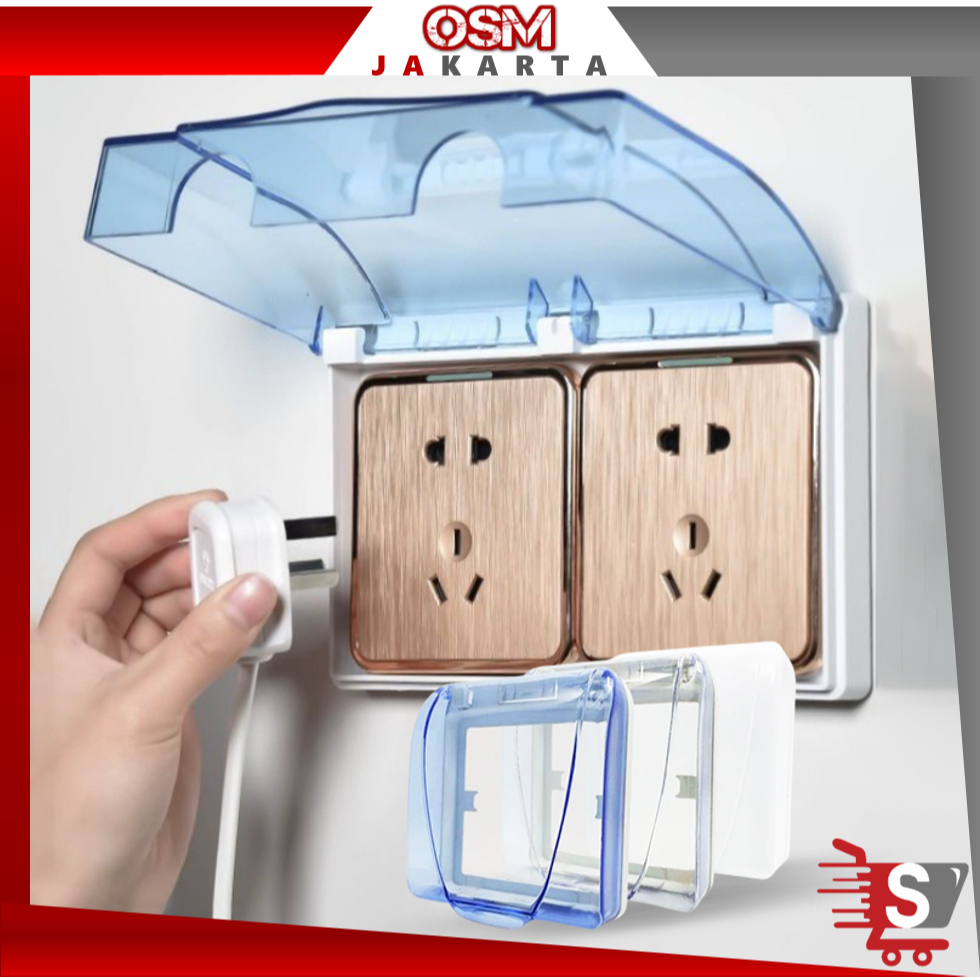Jual OSM JKT H6386 Pelindung Stop Kontak Dinding / Penutup Steker ...