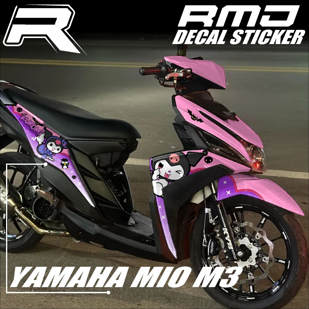 Jual Decal Sticker Full Body Motor Mio M3 125 - Stiker Fullbody Mio M3 ...