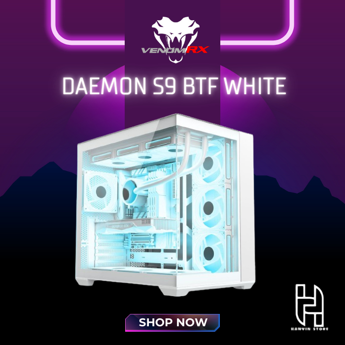 Jual Casing VenomRX Daemon S9 BTF White Edition | Shopee Indonesia
