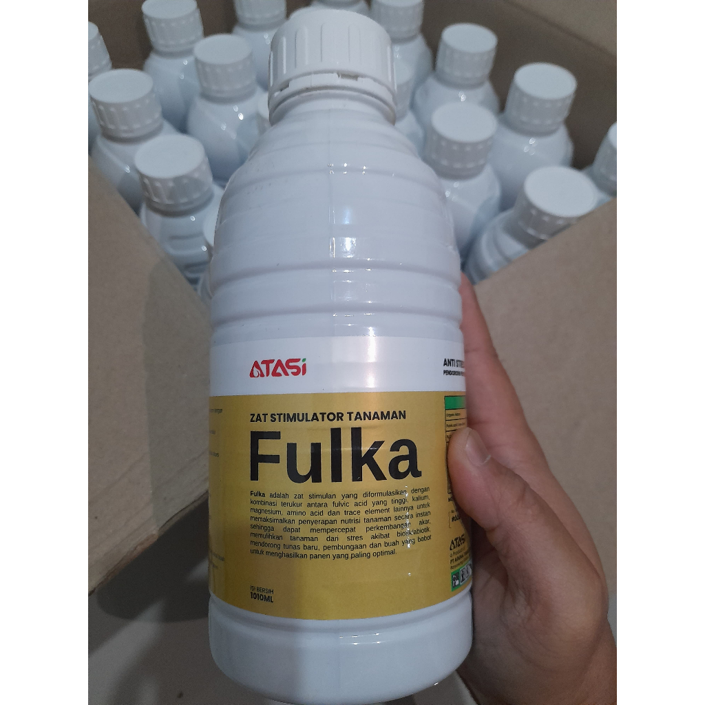 Jual Fulka Zat Stimulator Tanaman Pupuk Anti Stres Obat Keriting Daun ...
