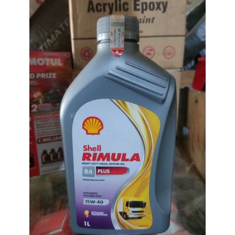 Jual OLI MESIN SHELL RIMULA R4 100% ORIGINAL | Shopee Indonesia