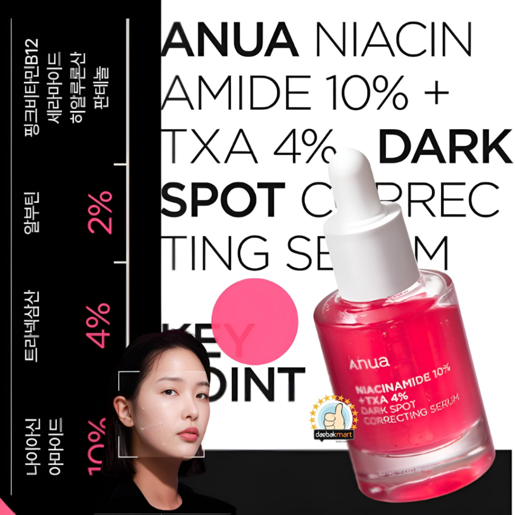 Jual Anua Niacinamide 10 TX-A 4 Dark Spot Correcting Serum 30ml | Shopee Indonesia