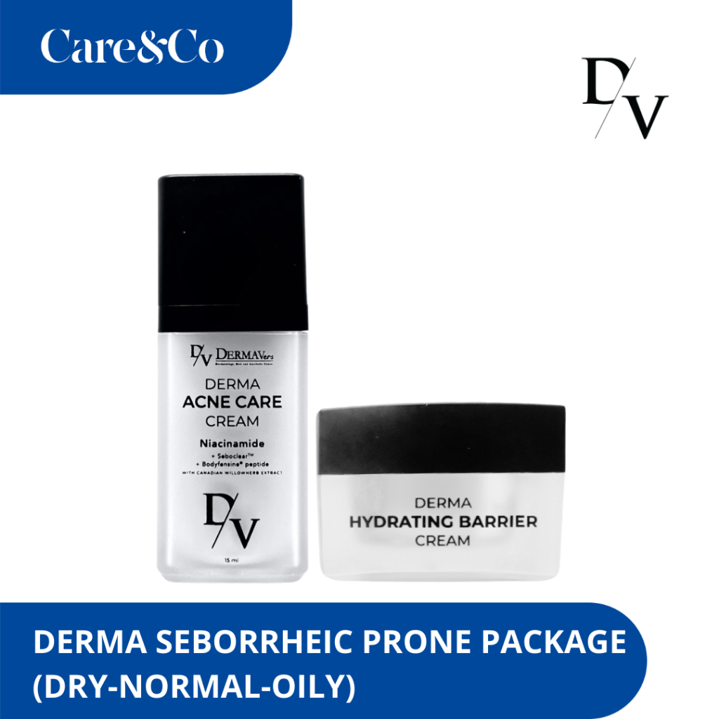 Jual DERMA SEBORRHEIC PRONE PACKAGE (DRY-NORMAL-OILY) | Shopee Indonesia