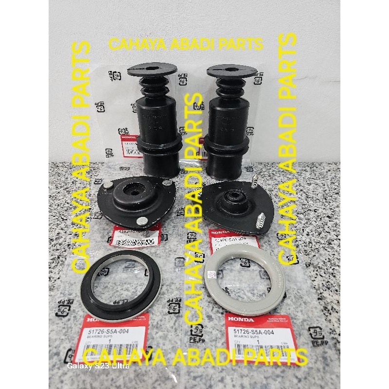 Jual Karet Support Boot Shock Depan Bearing Support Honda CR-V gen 2 Stream 6 Pcs 2002-2006 ...