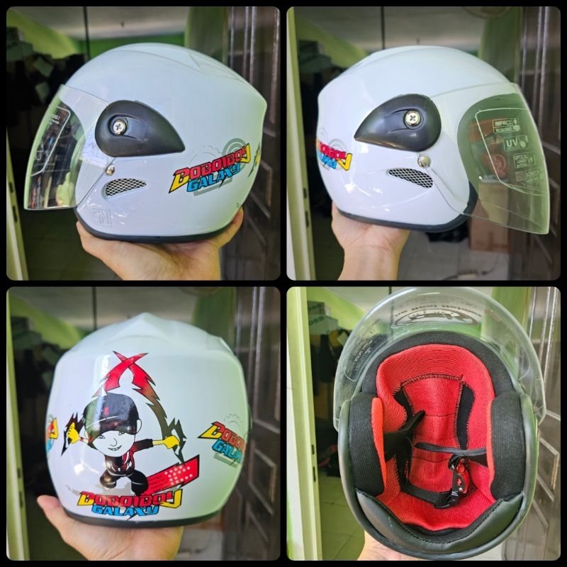 Jual Helm anak Cewek Cowok Usia 2 Th Sampai 5 Tahun Motif Karakter SNI ...