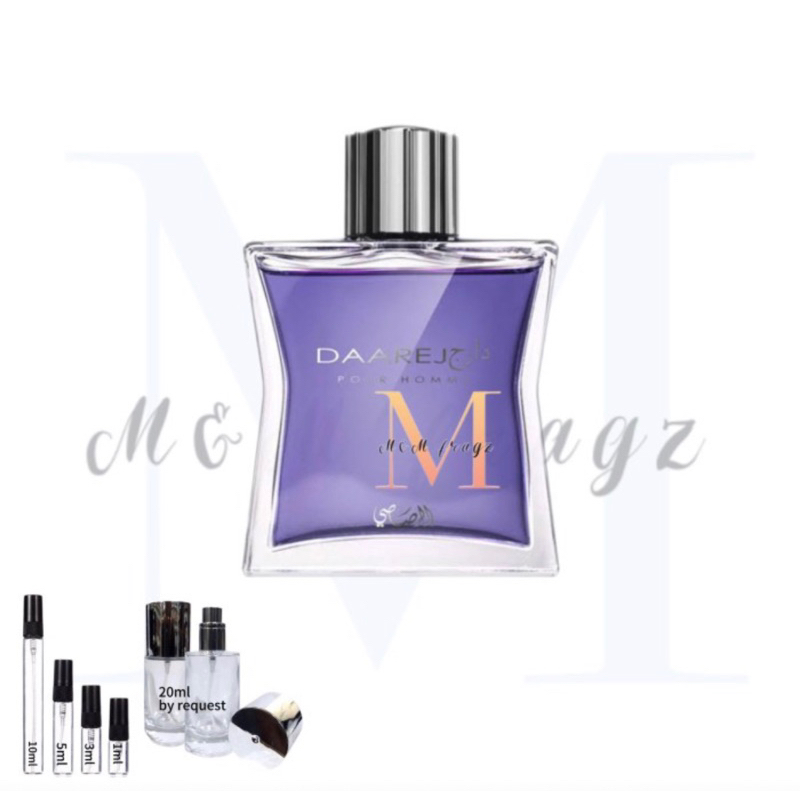 Jual Decant Rasasi Dareej Pour Homme EDP for Men | Shopee Indonesia
