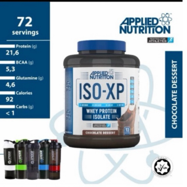 Jual APPLIED NUTRITION ISO XP 100% WHEY PROTEIN ISOLATE 5 LBS BPOM ...