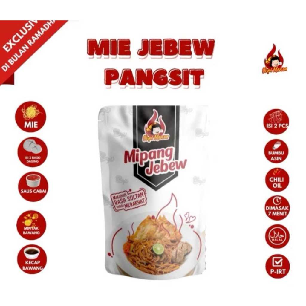 Jual MIE JEBEW PANGSIT NYAI MERCON MIE PANGSIT JEBEW | Shopee Indonesia