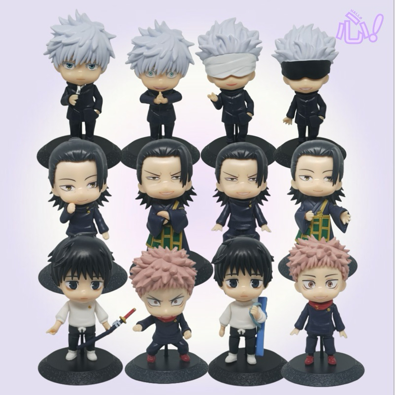 Jual Action Figure Jujutsu Kaisen "Gojo Satoru, Geto Suguru, Itadori ...