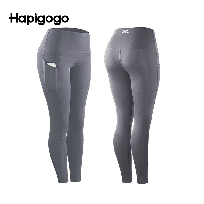 Jual 【Hapigogo】 - Hip Lift Yoga Pants (Grey) | Shopee Indonesia