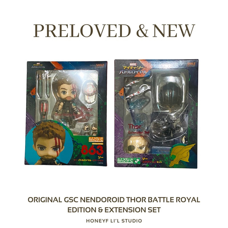 Jual Nendoroid Thor Battle Royale Edition 863 dan Extension Set ...