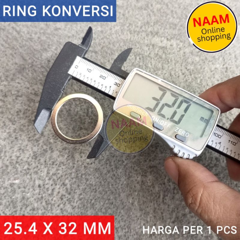 Jual RING MATA GERINDA 25.4 X 32 MM - ADAPTER RING ARBOR LUBANG ...