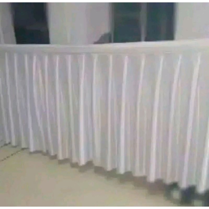 Jual Rok meja tinggi 75 cm panjang 4 meter / skriting meja / Rok meja ...