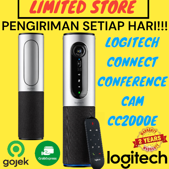 Jual Logitech ConferenceCam Connect Full HD - Garansi Resmi Logitech ...