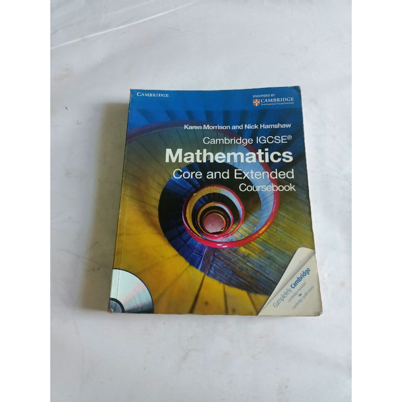 Jual Cambridge Igcse Mathematics Core And Extended Coursebook Shopee Indonesia