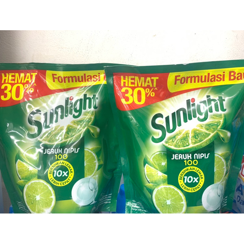 Jual Sunlight Pencuci Piring Jumbo Jeruk Nipis 910 ml | Shopee Indonesia