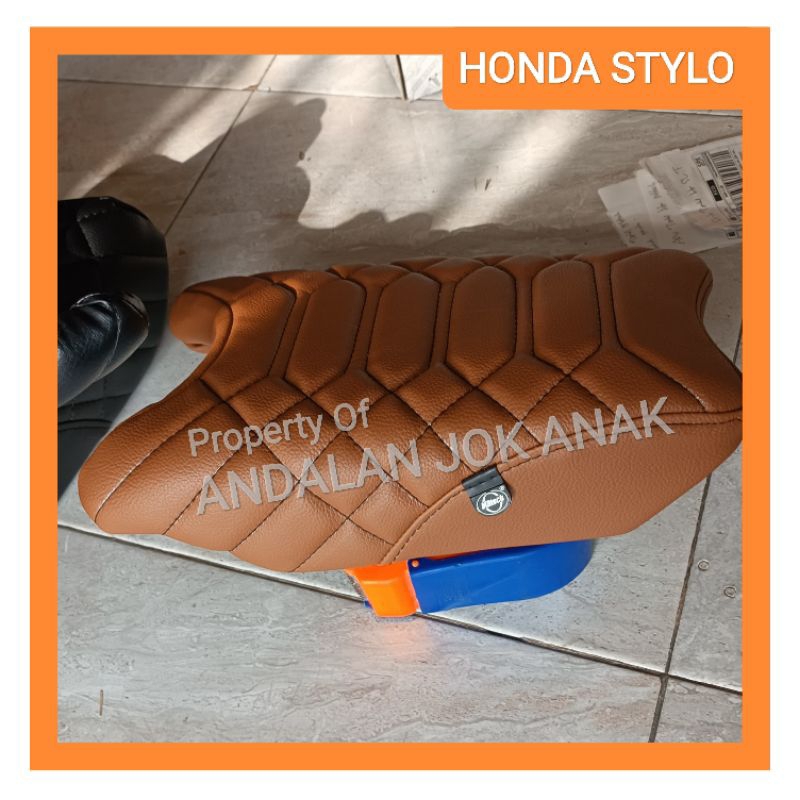 Jual Jok Anak Stylo | Jok Boncengan Honda Stylo | Stylo 160 Bahan ...