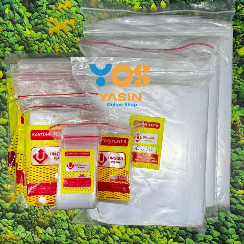 Jual Plastik Klip | Plastik Ziplock Bening Ukuran Besar Isi 100 Lembar ...
