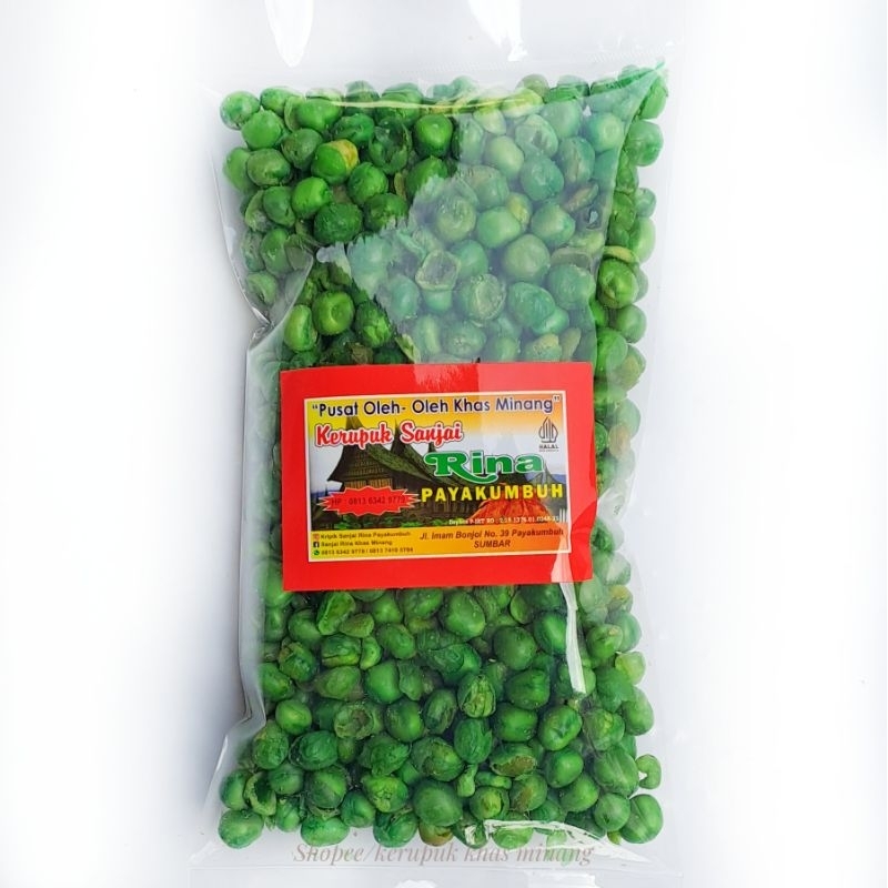 Jual Kacang Polong Bulat Hijau Polos Rasa Asin Renyah dan Gurih ...