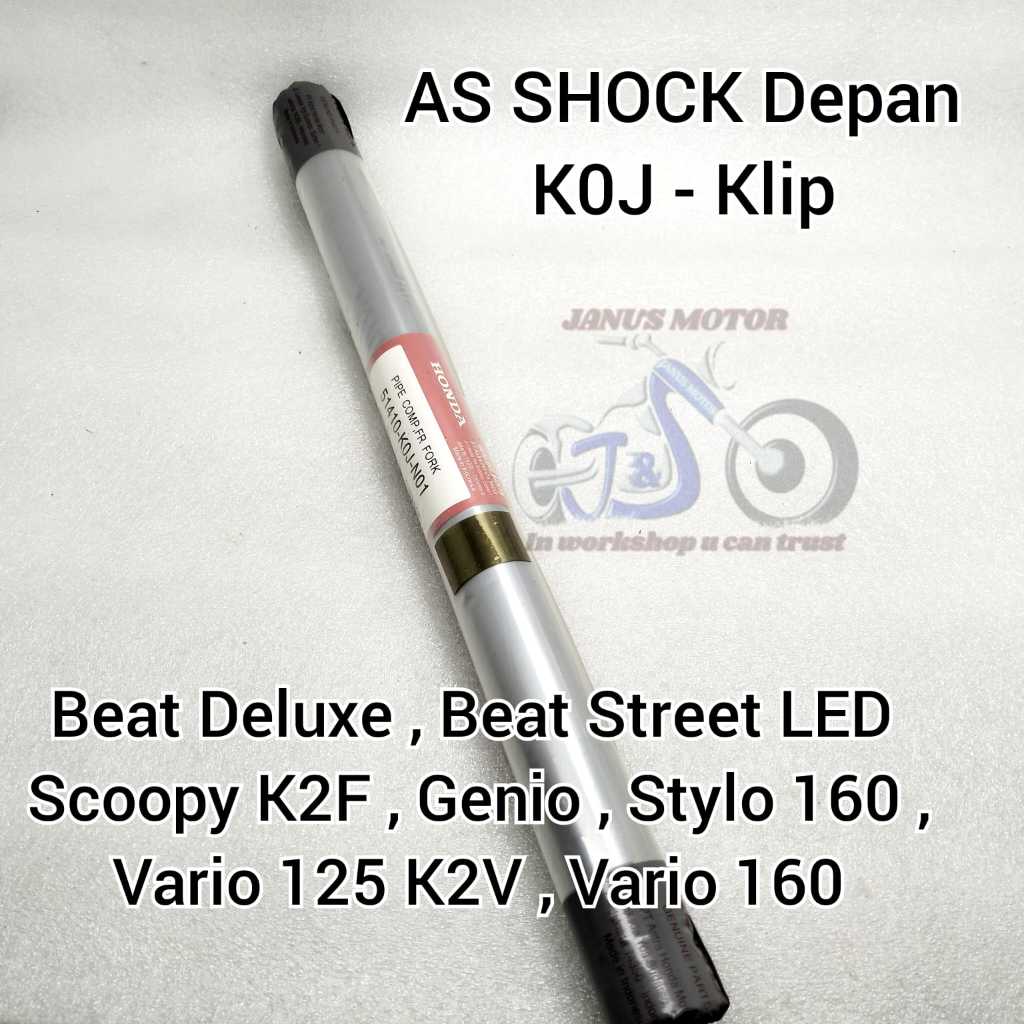Jual As shock Beat Deluxe Genio All New Scoopy ESP Led Stylo Vario 125 ...