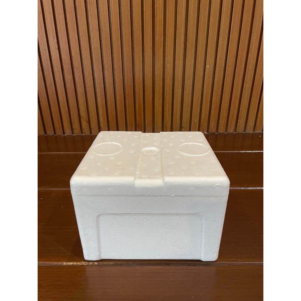 Jual Box Styrofoam Mini 20,5 x 18 x 15cm/Box Ikan/Box Foam/Box Packing ...
