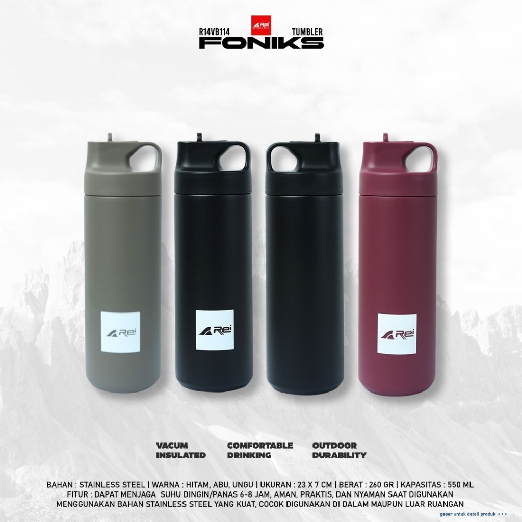 Jual Botol Minum / Tumbler Foniks Arei Outdoorgear | Shopee Indonesia