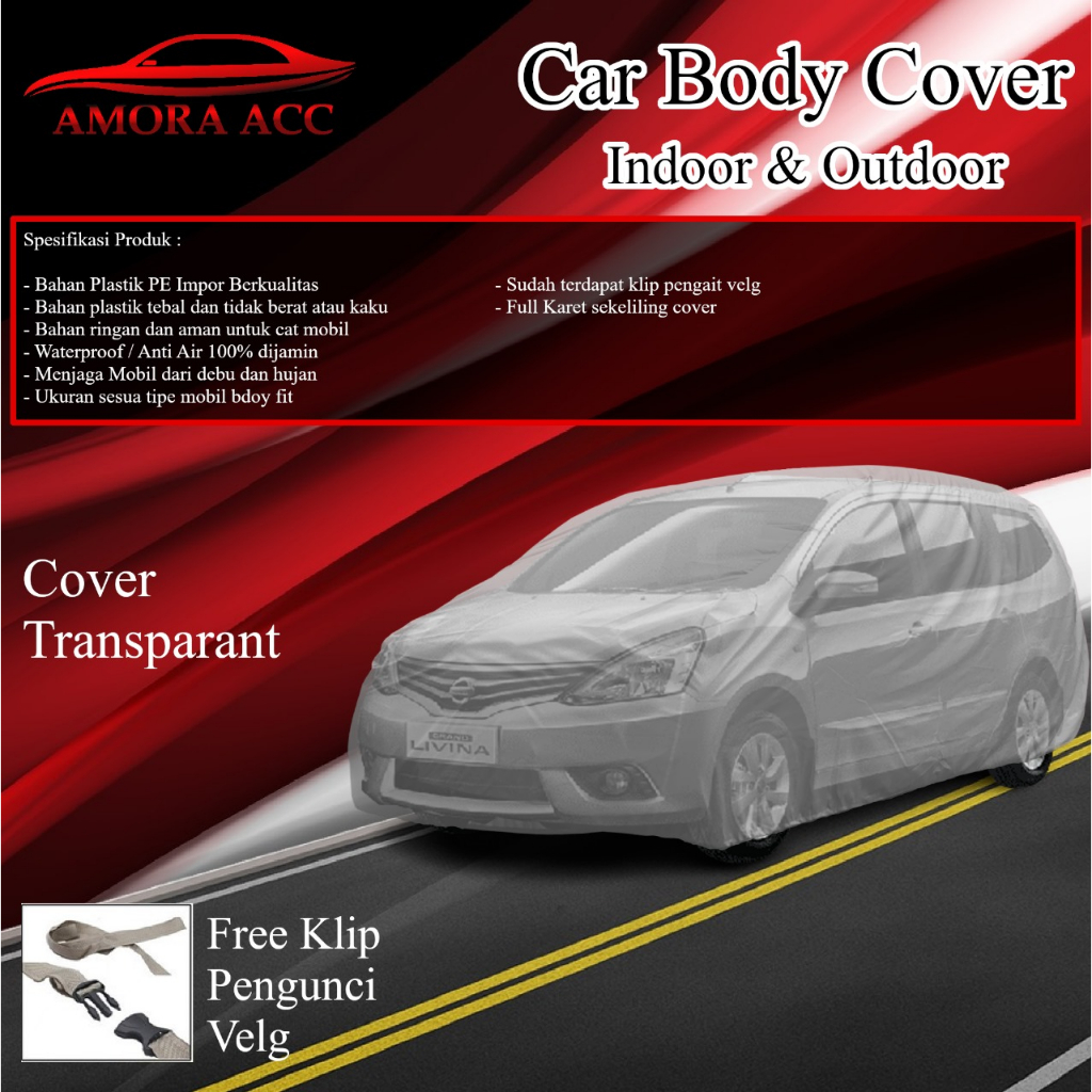 Jual selimut sarung cover body mobil xpander brv kuda kijang panther ...