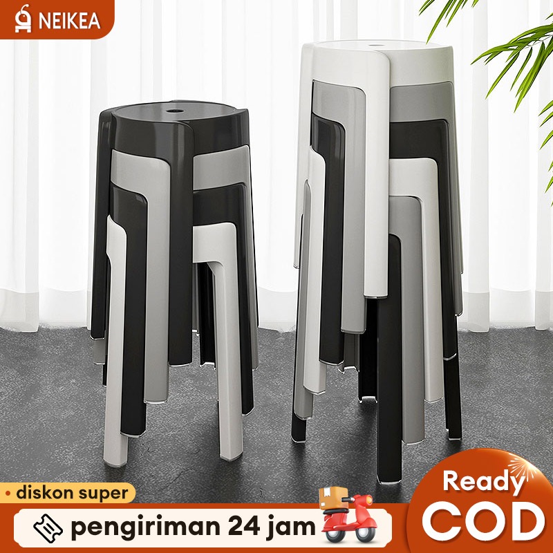 Jual Kursi Makan / Kursi Bulat Minimalis / Kursi Plastik / Kursi Bakso ...