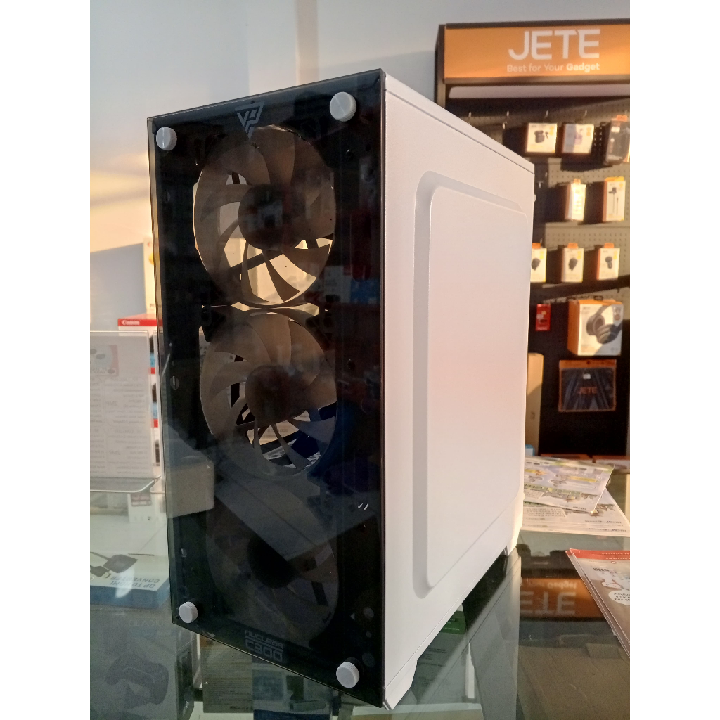 Jual Casing PC Varro Prime Nuclear C300 WHITE | Shopee Indonesia