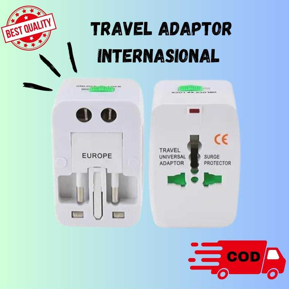 Jual ADAPTOR UNIVERSAL/ ADAPTOR INTERNASIONAL/ TRAVEL ADAPTOR/ COLOKAN ...