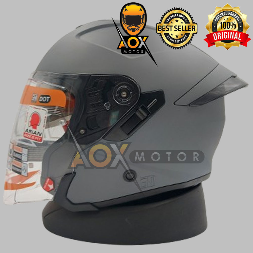 Jual Helm Halfface INK TERRA 2 ORIGINAL Solid Polos Spoiler (ongkir 2Kg ...