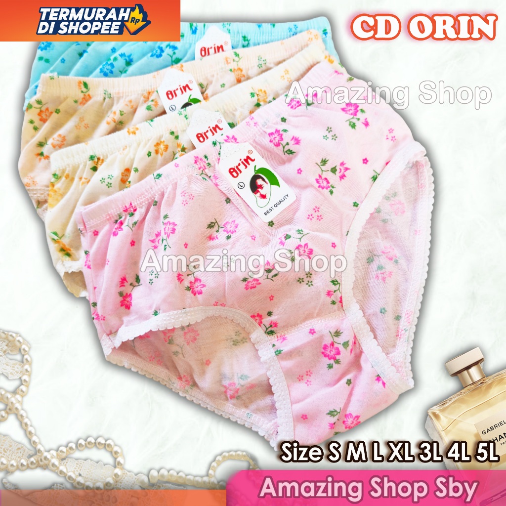 Jual Celana Dalam Wanita Orin Murah Amazing Shop SBY | Shopee Indonesia